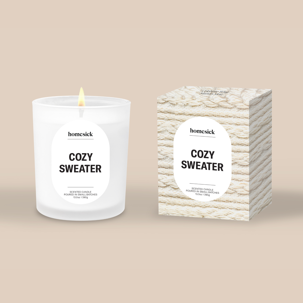Cozy Sweater Candle – Homesick