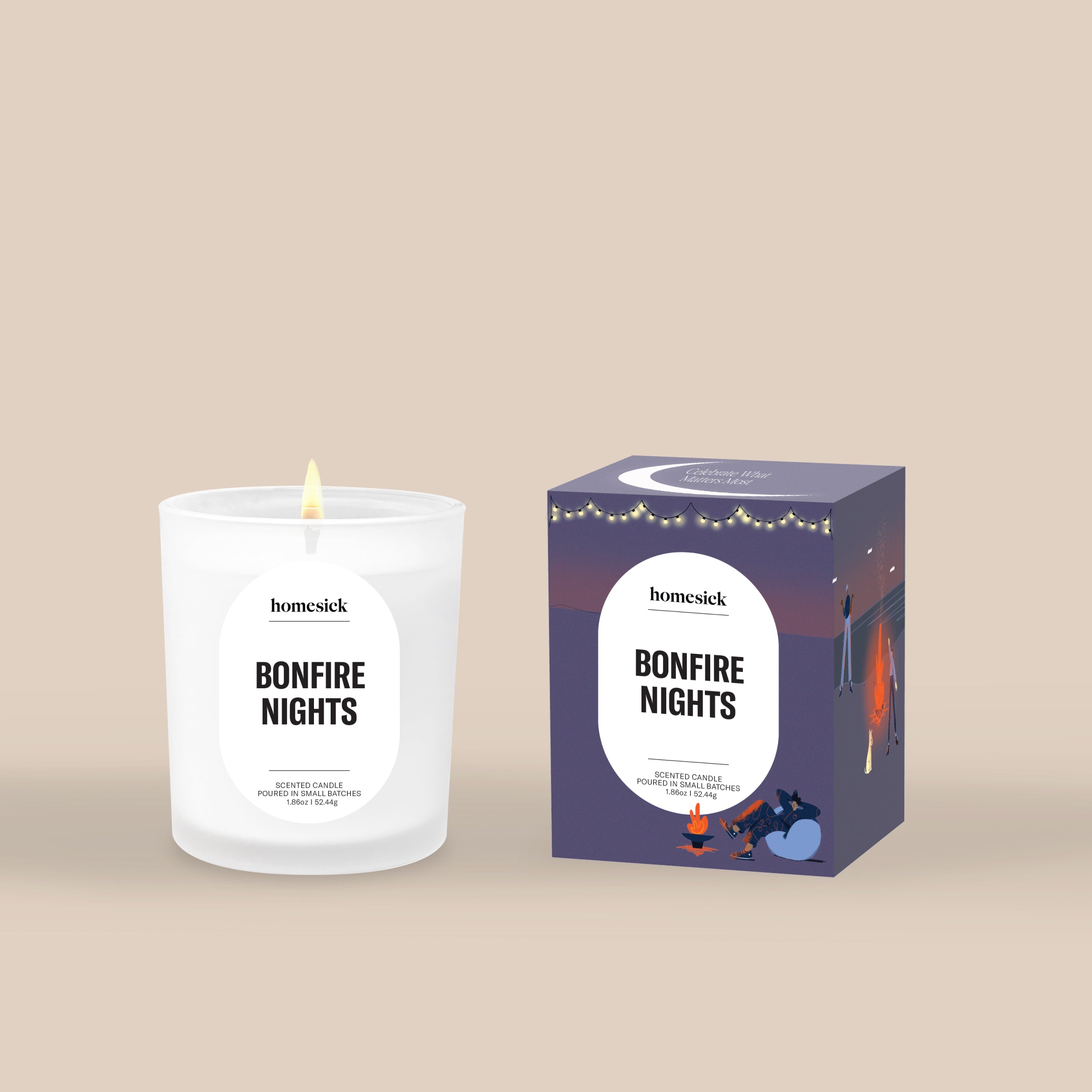 Bonfire Nights Mini Candle – Homesick